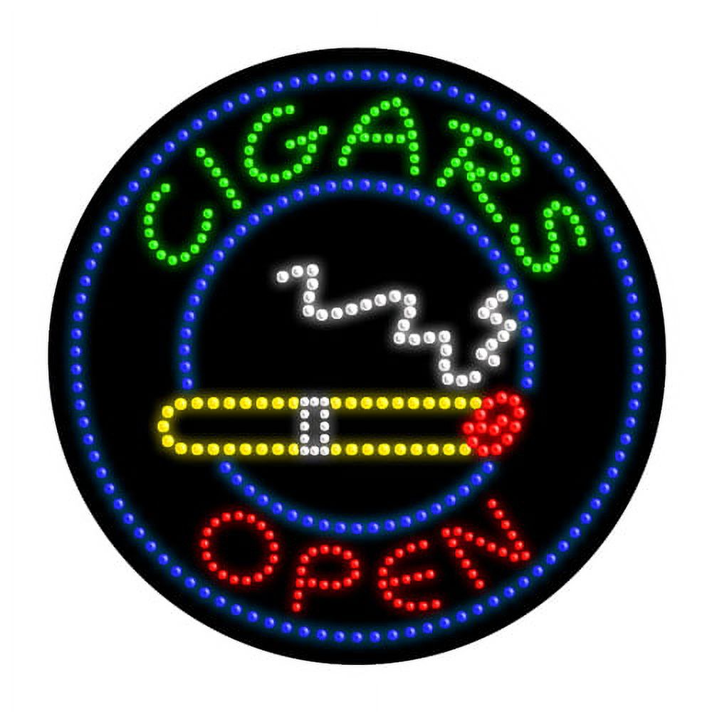 Cigars-LED Dots Sign Made in USA - Walmart.com