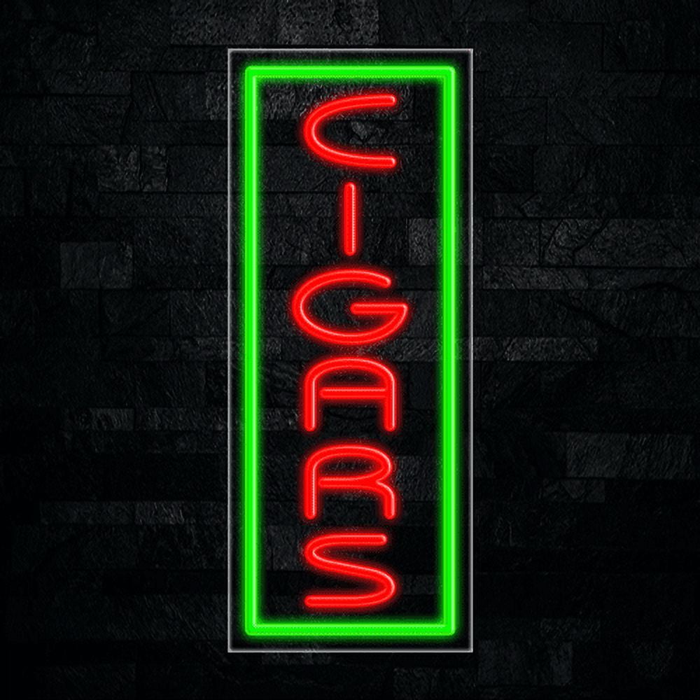 Cigars LED Neon Sign 12"L x 30"H #31533 - Walmart.com