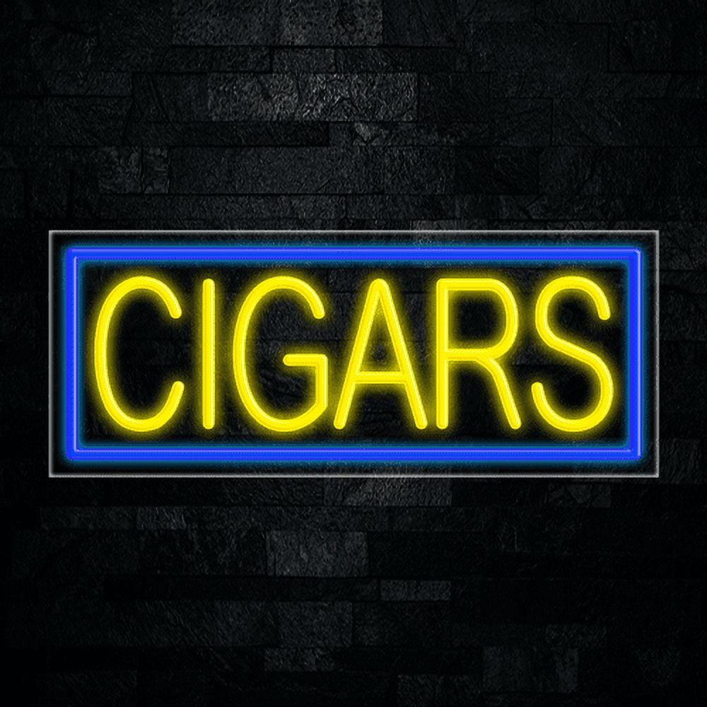 Cigars-LED Neon Sign 30"L x 12"H #30526 - Walmart.com