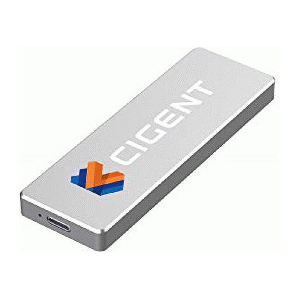 Cigent Technology CGN-110100E Secure K2 1TB NVME External Solid State ...