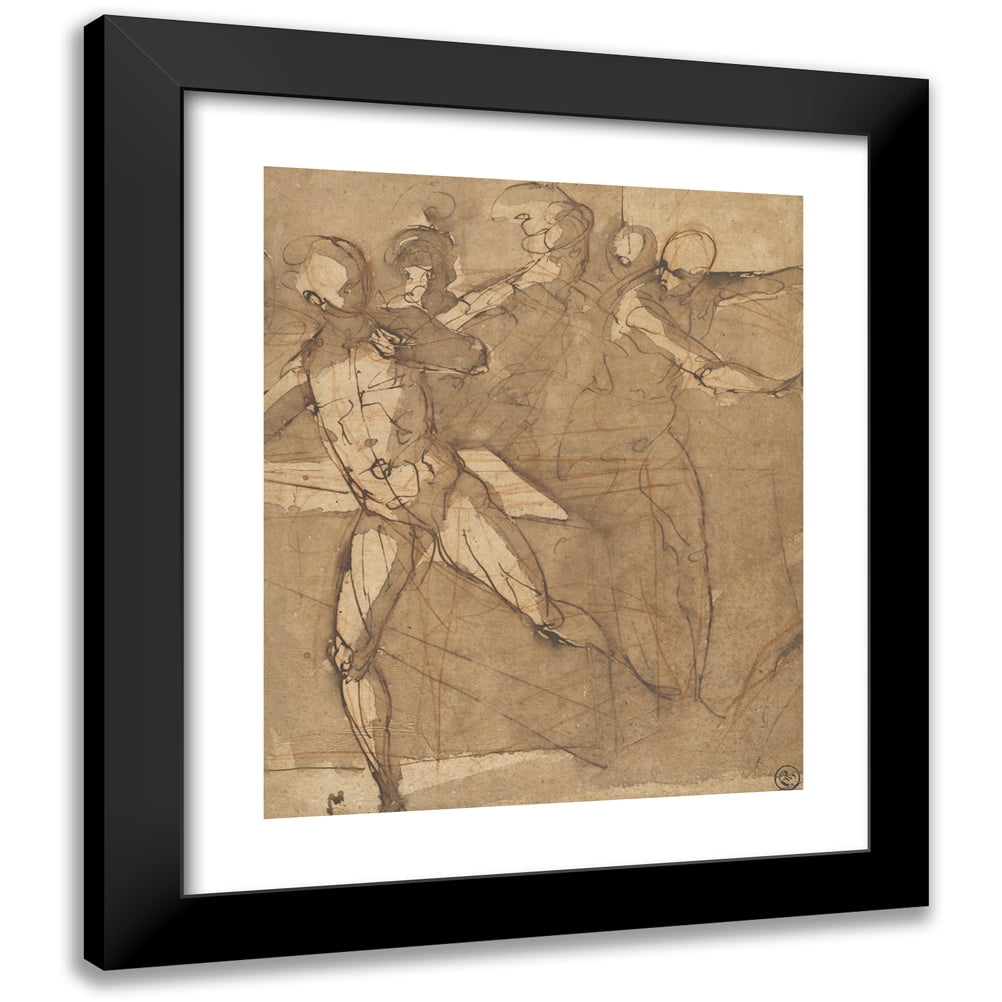 Cigoli (Ludovico Cardi) 12x14 Black Modern Framed Museum Art Print ...