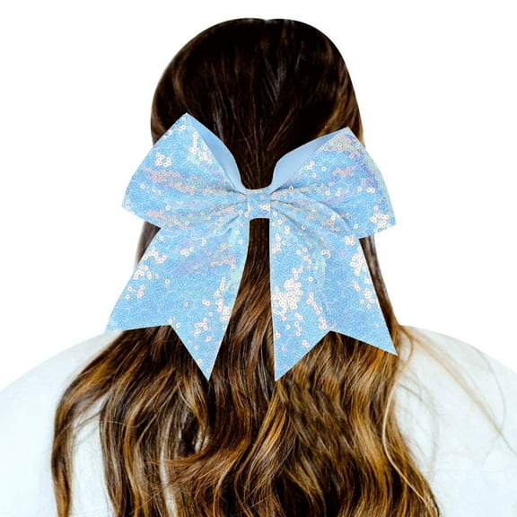 Augusta sportswear Women's Sequin Cheer Hair Bow - 6702 - Walmart.com