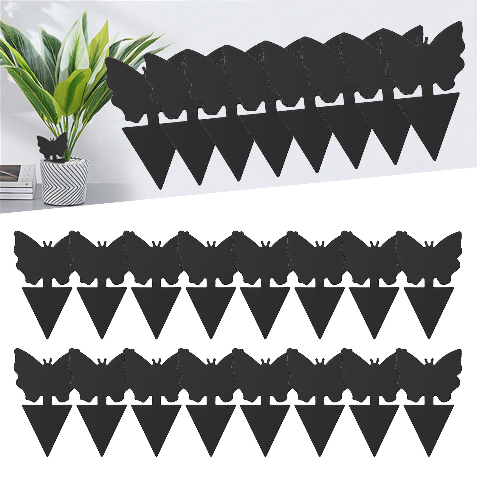 Cihdmfb Insect Traps 18pcs Sticky For Fruit Fly Gnat And Sticky Catcher ...