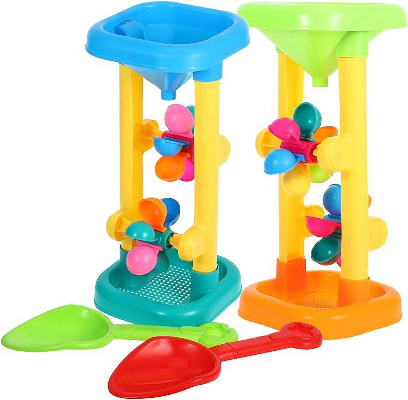 Ciieeo Beach Sand Toy: 1 Set Children Sand and Water Wheel Toy - Water ...