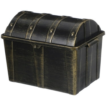 Small Treasure Box Multi-function Pirate Chest Antique Simulation ...