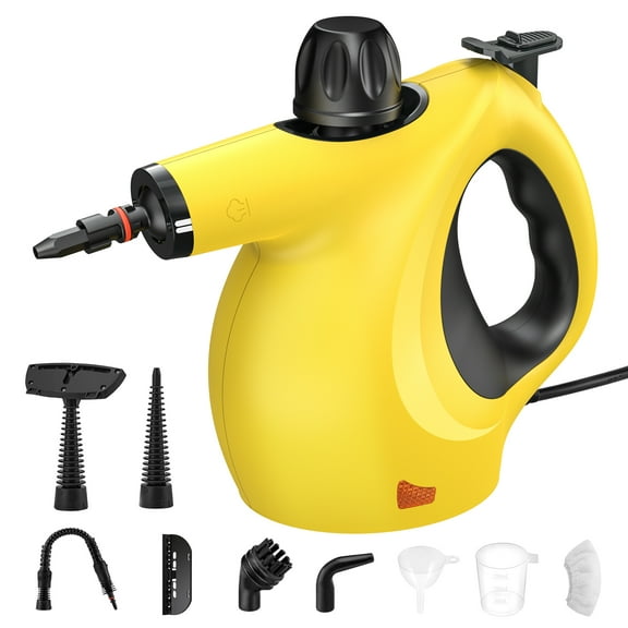 Sandinrayli Handheld Multi-Purpose Steamer for Home & Car, 9-Piece ...