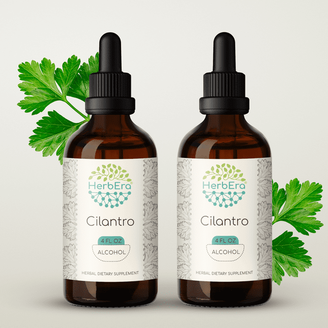 Cilantro Alcohol Herbal Extract Tincture, Super-Concentrated Organic ...