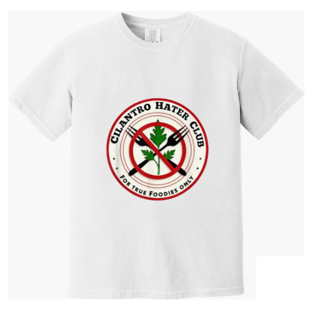 Cilantro Definition Herb Meme Hater Statement Comfort Color T-Shirt ...