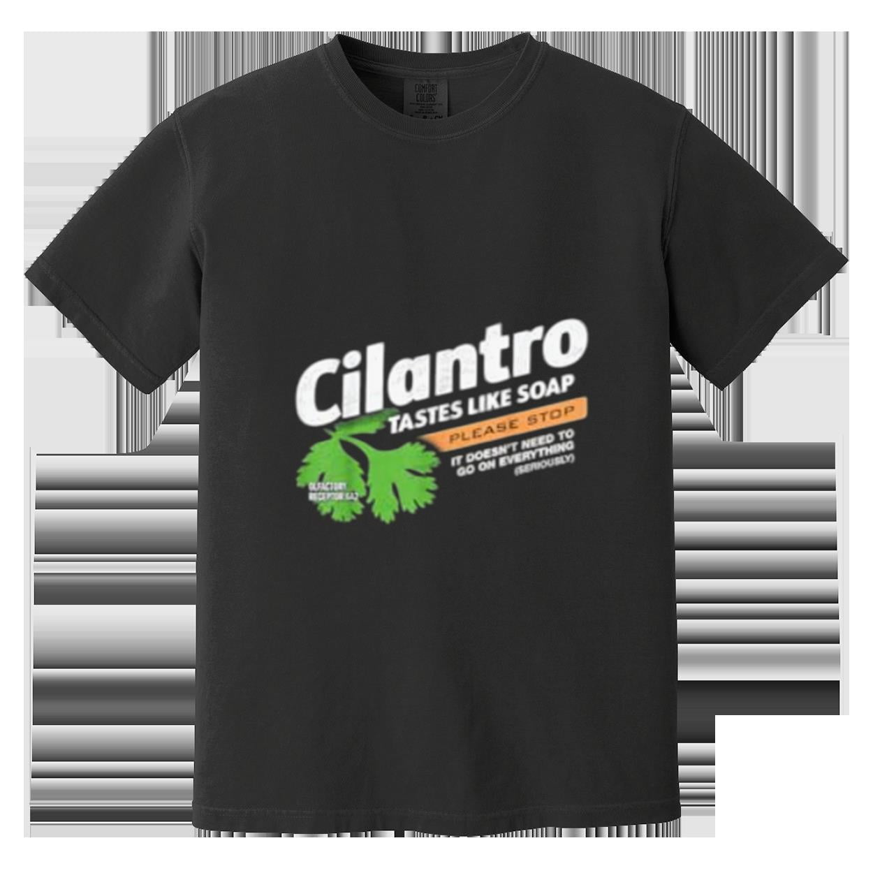 Cilantro Tastes Like Soap Food Meme Humor Comfort Color T-Shirt, for ...