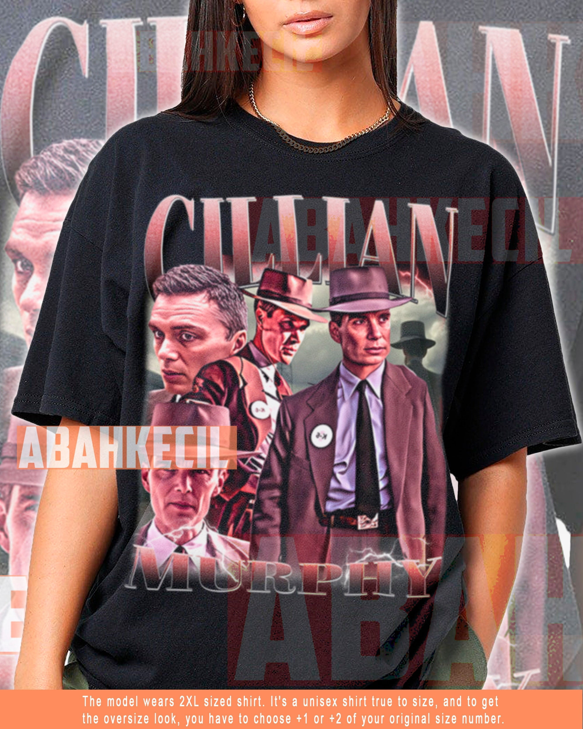 Cillian Murphy Shirt Gift Vintage 90s Retro Bootleg T-shirt Homage ...