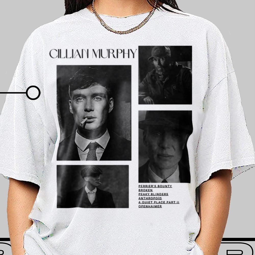 Cillian Murphy T-Shirt, Vintage Cillian Murphy Fan Shirt, Cillian ...