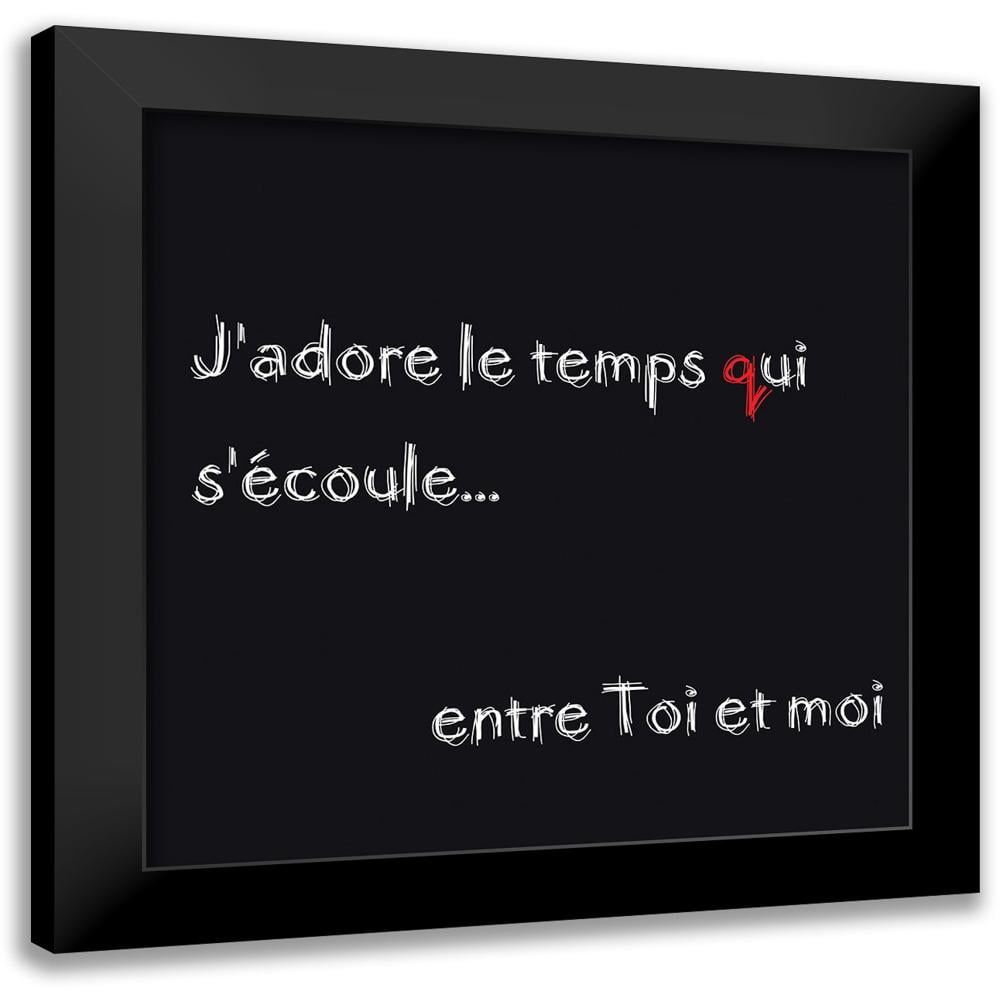 Cilpa, Audrey and Fabrice 15x15 Black Modern Framed Museum Art Print ...