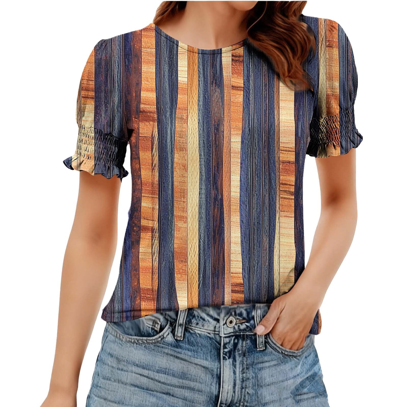 Cilsoka 2026 Fashion Trends, Casual Summer Tops Floral Graphic V Neck ...