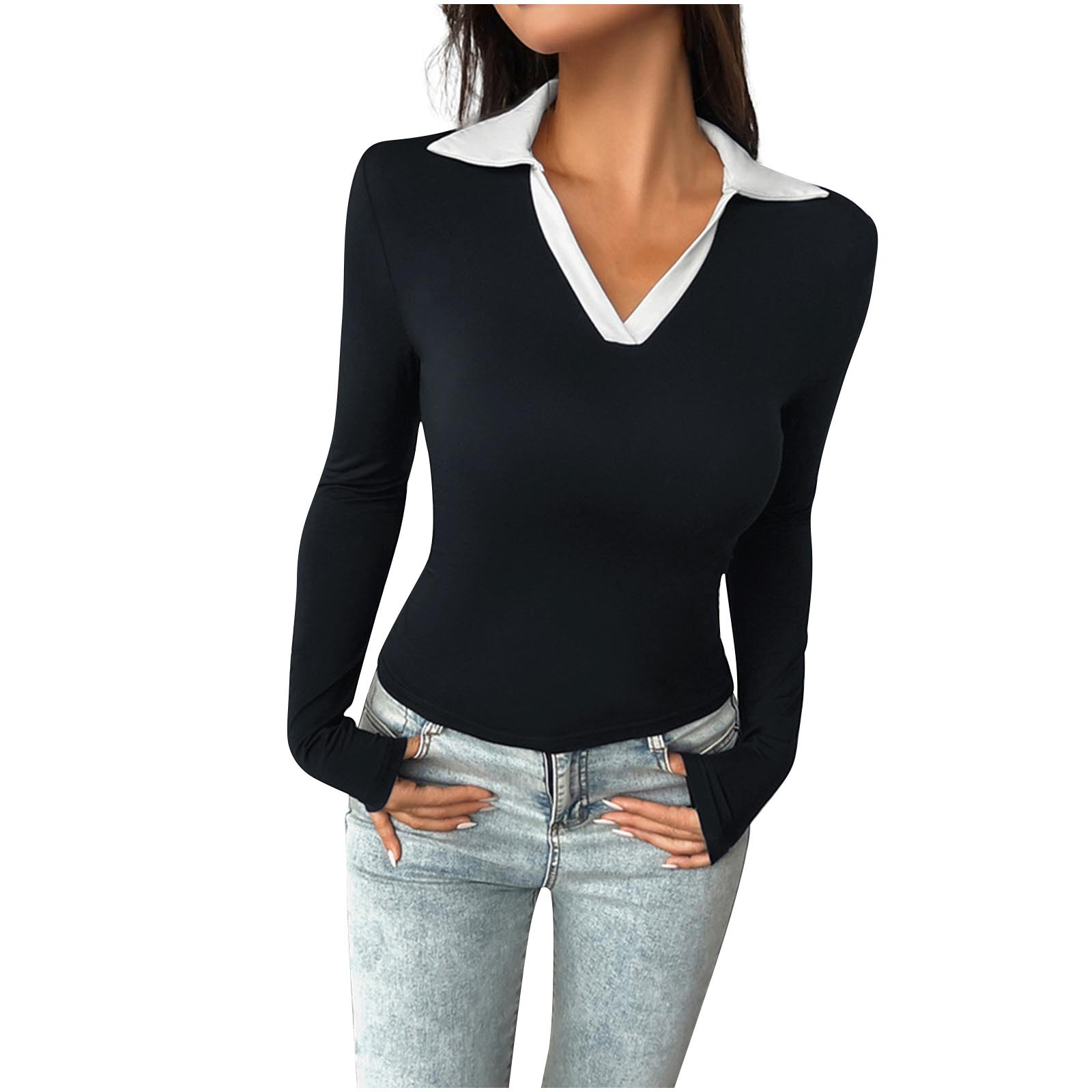 Cilsoka Plus Shirts for Women Plus Size Boho Womens Crop Tops Trendy ...