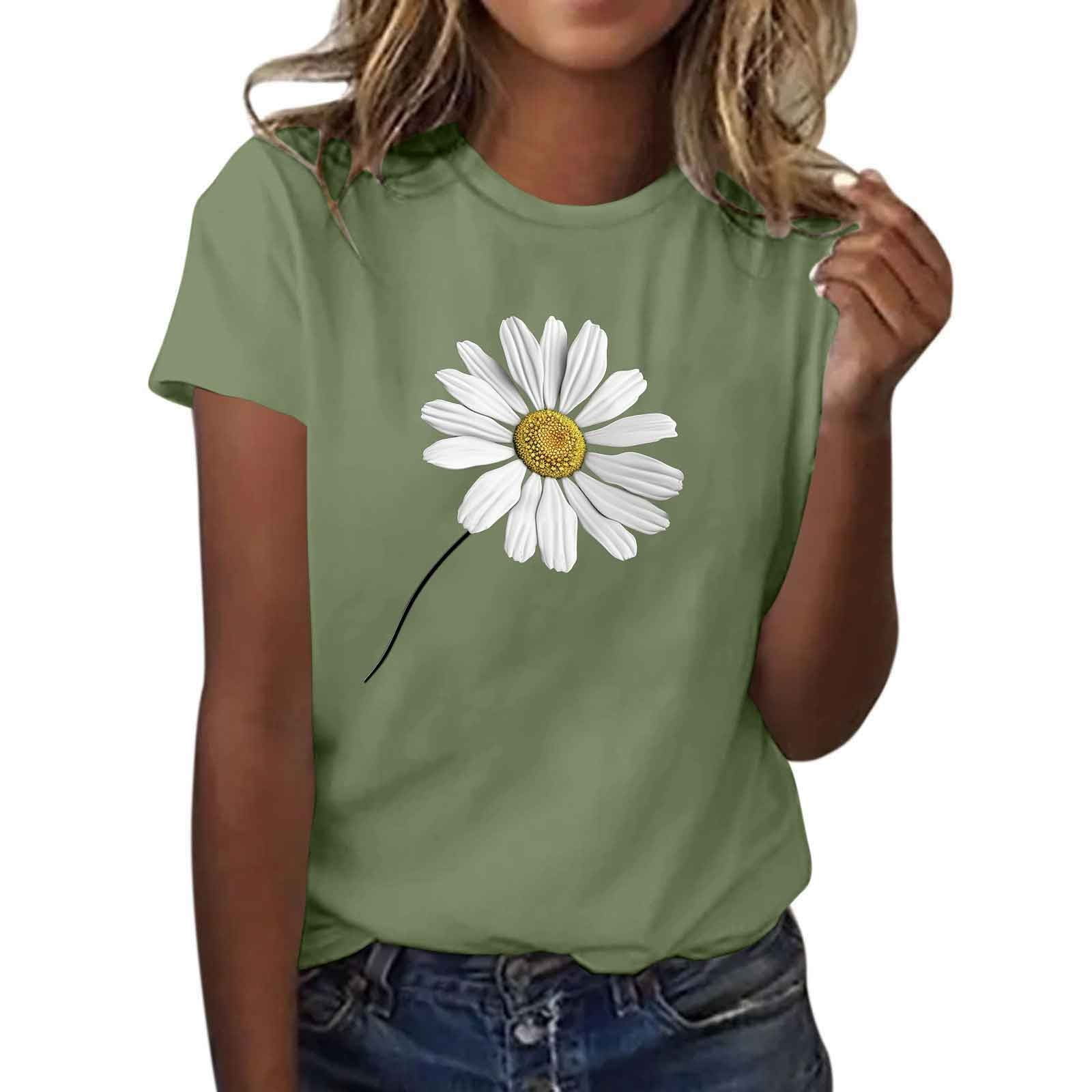 Cilsoka Professional Work Shirts for Women Womens Floral Tops Y2K ...