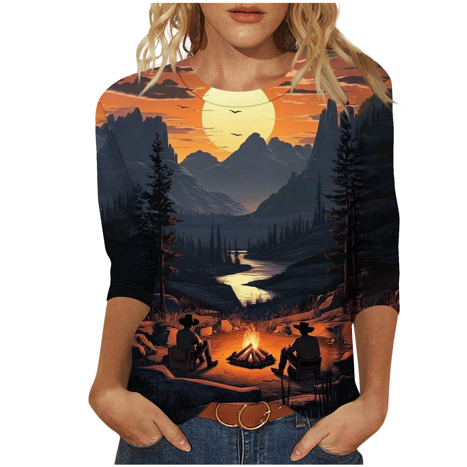 Cilsoka Professional Work Shirts for Women Womens Tops 2025 Plus Size ...