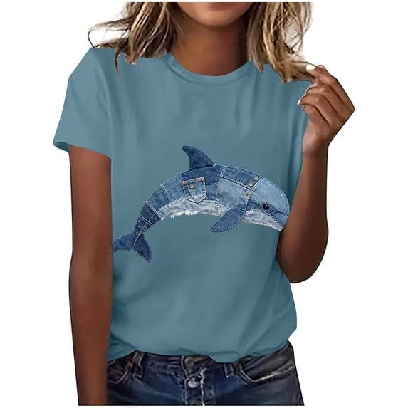 Cilsoka Trendy Tops for Women 2026 Summer, Womens Summer Tops V Neck T ...