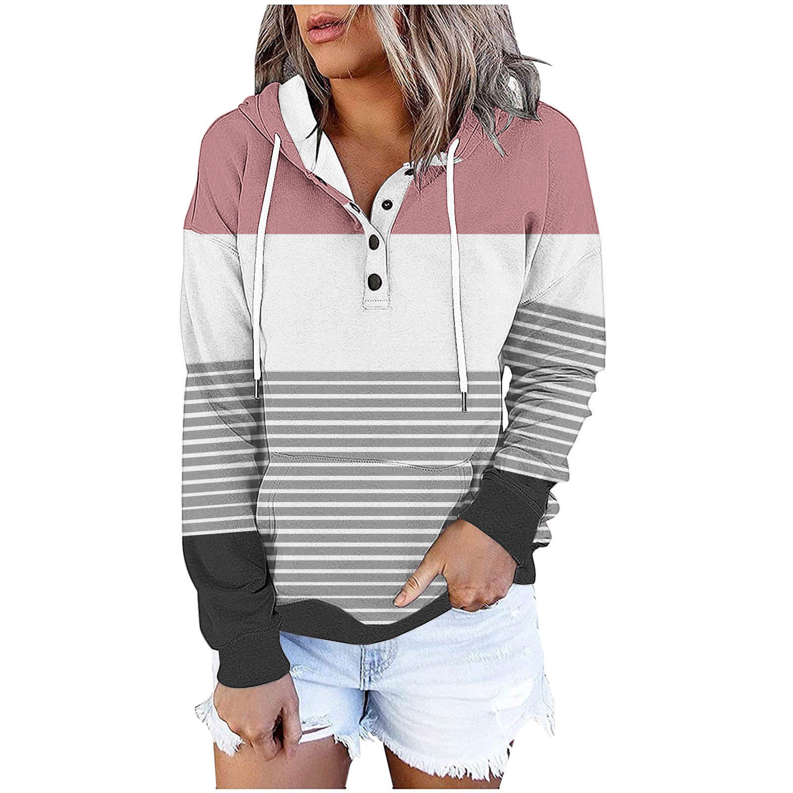 Cilsoka Womens Oversized Hoodie Graphic Sweatshirt for Women Graphic ...