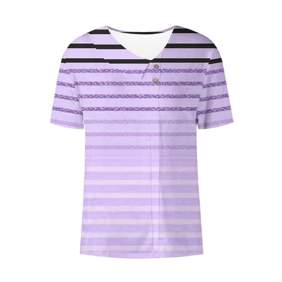 Cilsoka Womens Short Sleeve Casual T Shirts Asymmetrical Neck Tops ...