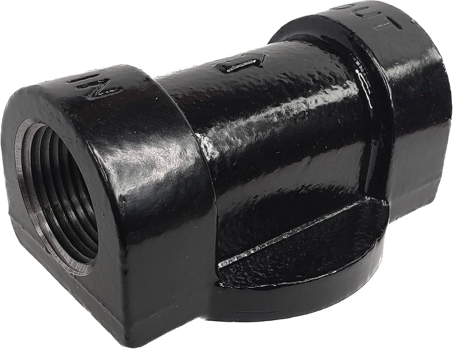 Cim-Tek 1" NPT Cast Iron Adaptor for 200E 250E 260 & 300 Series Filters ...