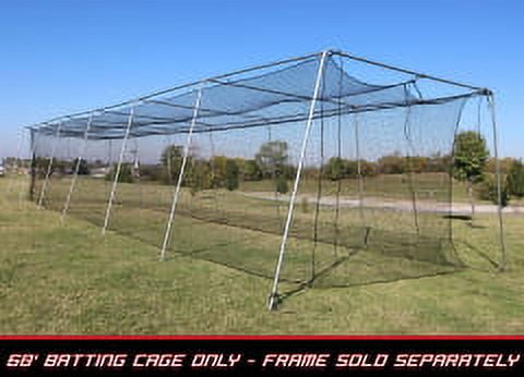 Free Shipping! Cimarron 60x12x10 #24 Twisted Poly Batting Cage Net ...