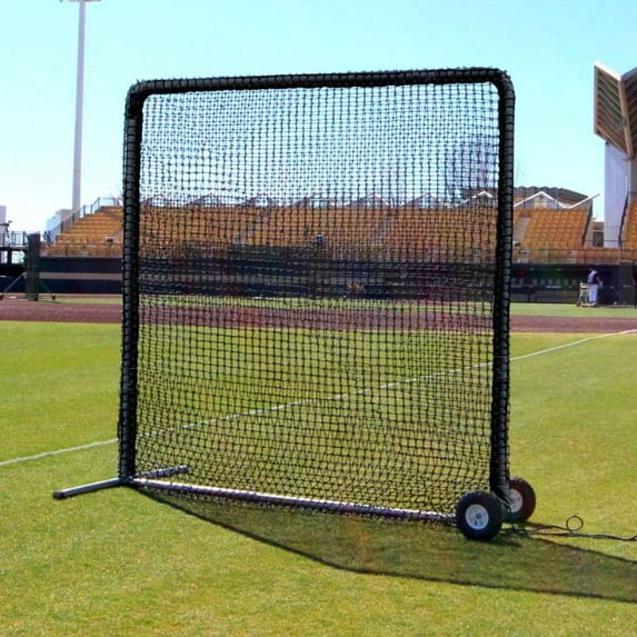 Cimarron 8x8 #42 Premier Fielder Net and Frame with Wheels - Walmart.com