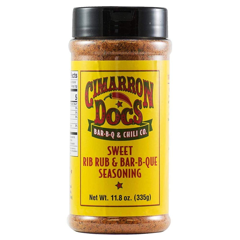 Cimarron Docs Sweet Rib Rub & BSL1 Bar-B-Que Seasoning (12 Ounce ...