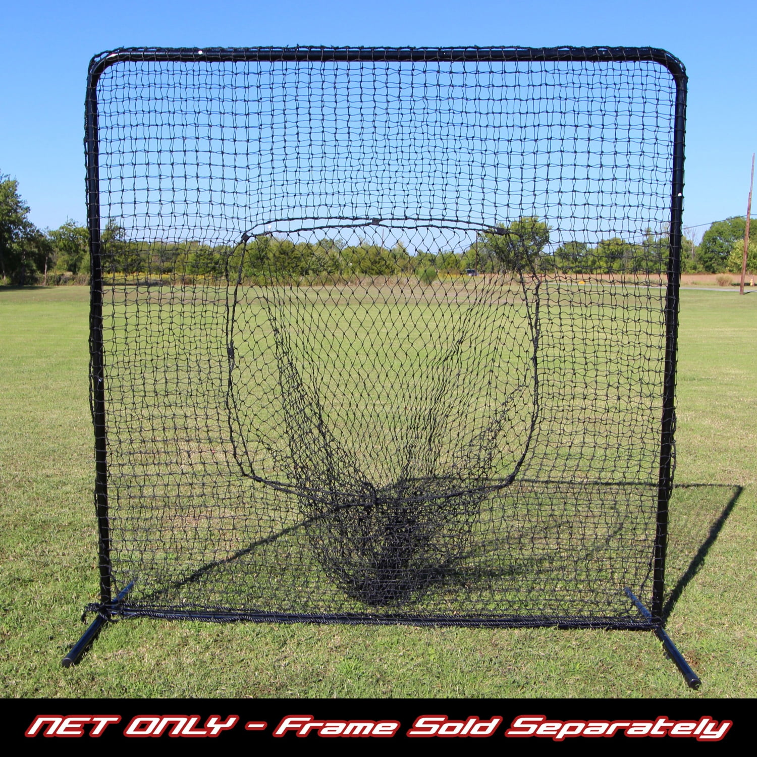 Cimarron Replacement 7x7 Foot Baseball Softball Batting Sock Safety Net ...