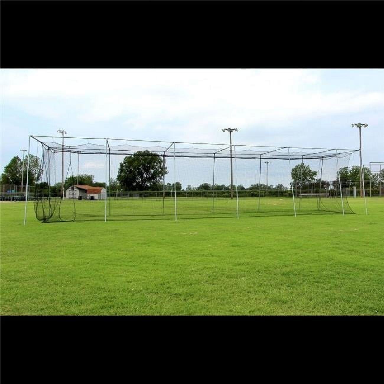 Cimarron Sports CM 40 x 12 x 10 in. No. 24 Batting Cage Net & Frame ...