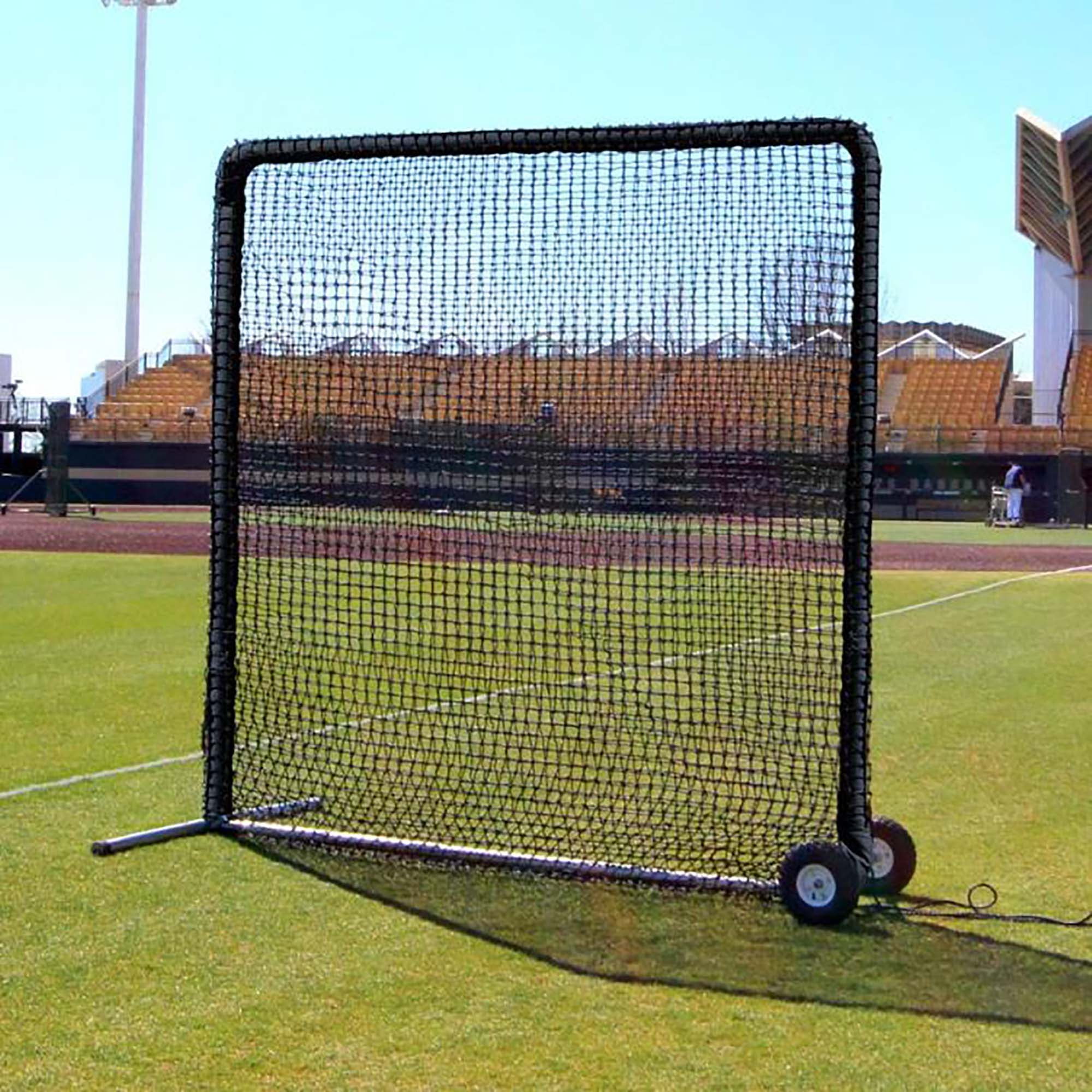 Cimarronsports Outdoor 8x8 #42 Premier Fielder Net And Frame With ...