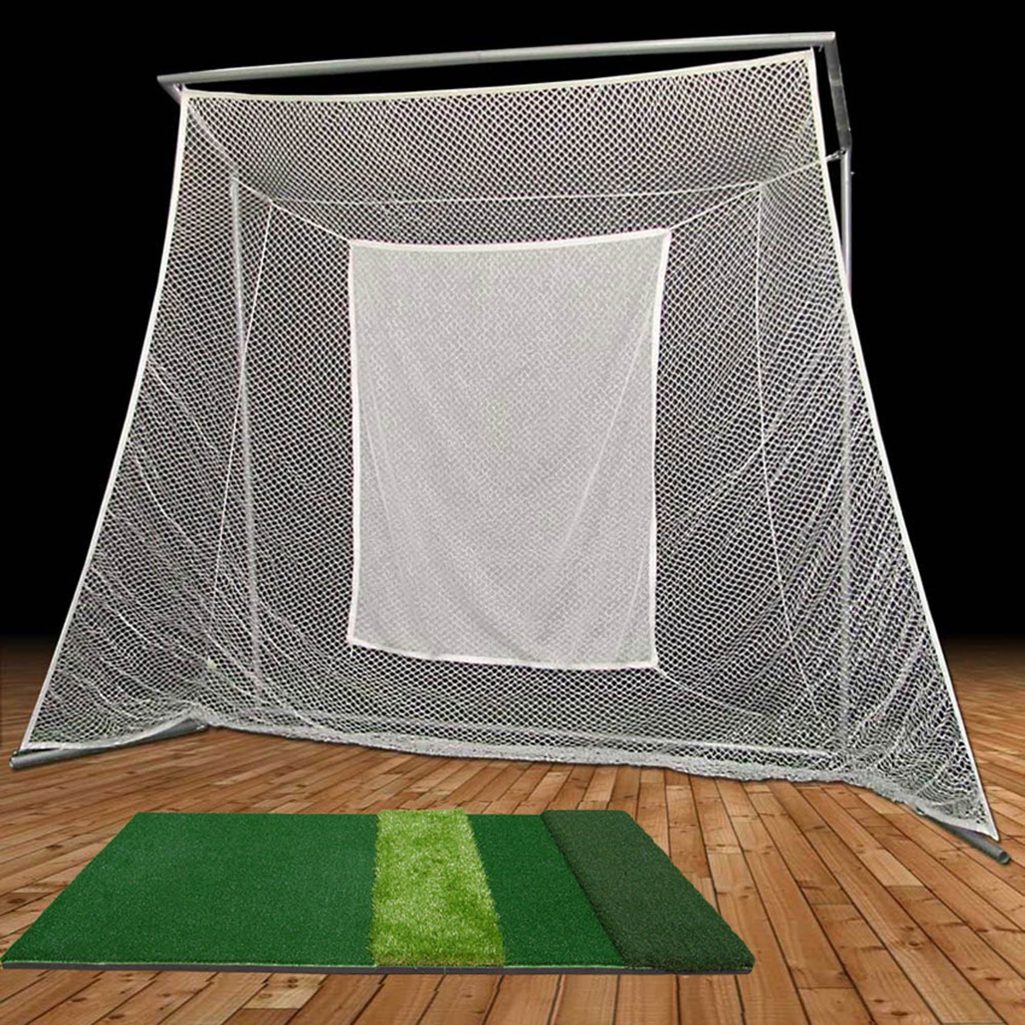 Cimarronsports Swing Master Golf Net & Frame & 4x6 Ultimate Golf Mat ...