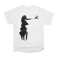 Cimpanzees and Banana Taped T-Shirt Tee Gift For Him Merch For Her ...