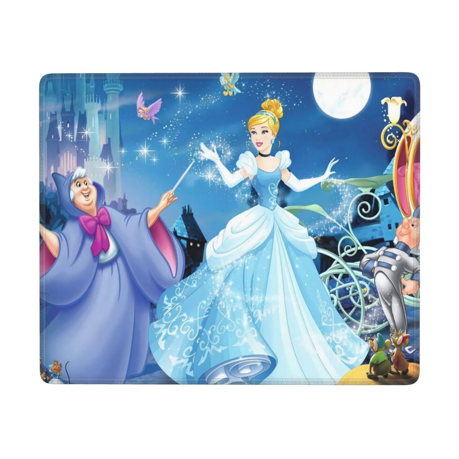 Cin-Dere-Lla Square Mouse Pad, Cloth with Rubberized Base Mouse Mat for ...