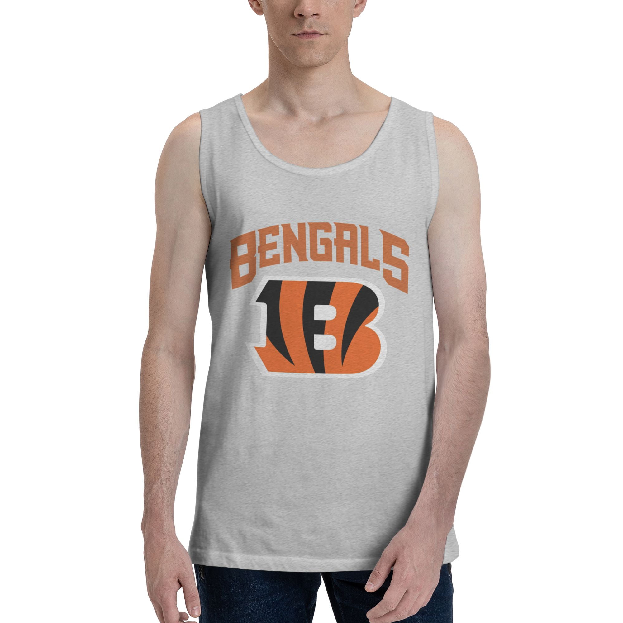Cin_cinnati_Bengals Vests comfortable soft and fashionable sleeveless T ...