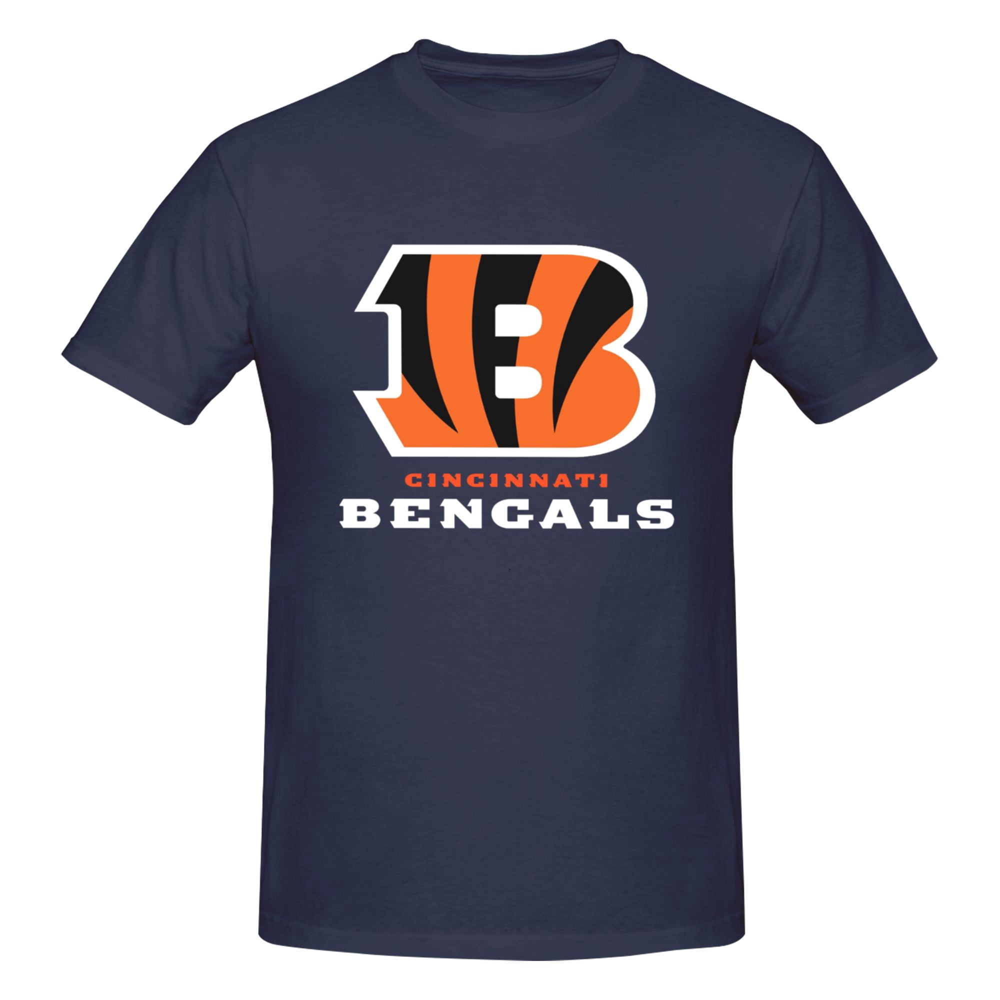 Cinc-innati_Bengals Fashion Men'S Short Sleeve T-Shirt Navy Blue Small ...