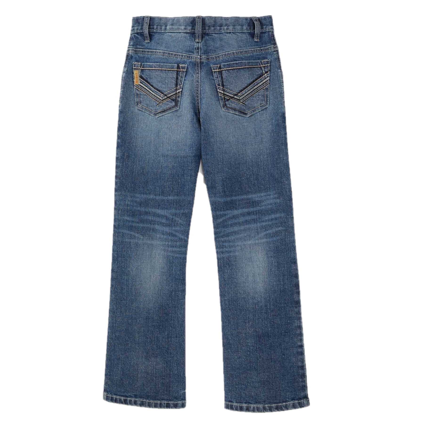 Cinch® Boy's Relaxed Fit Medium Stonewash Jeans MB16682007 - Walmart.com