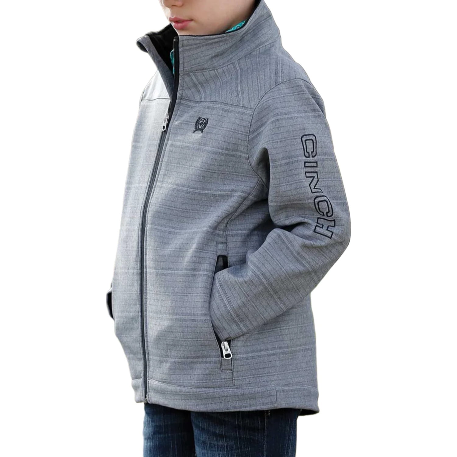 Cinch Children's Bonded Logo Grey Jacket MWJ5070001 - Walmart.com