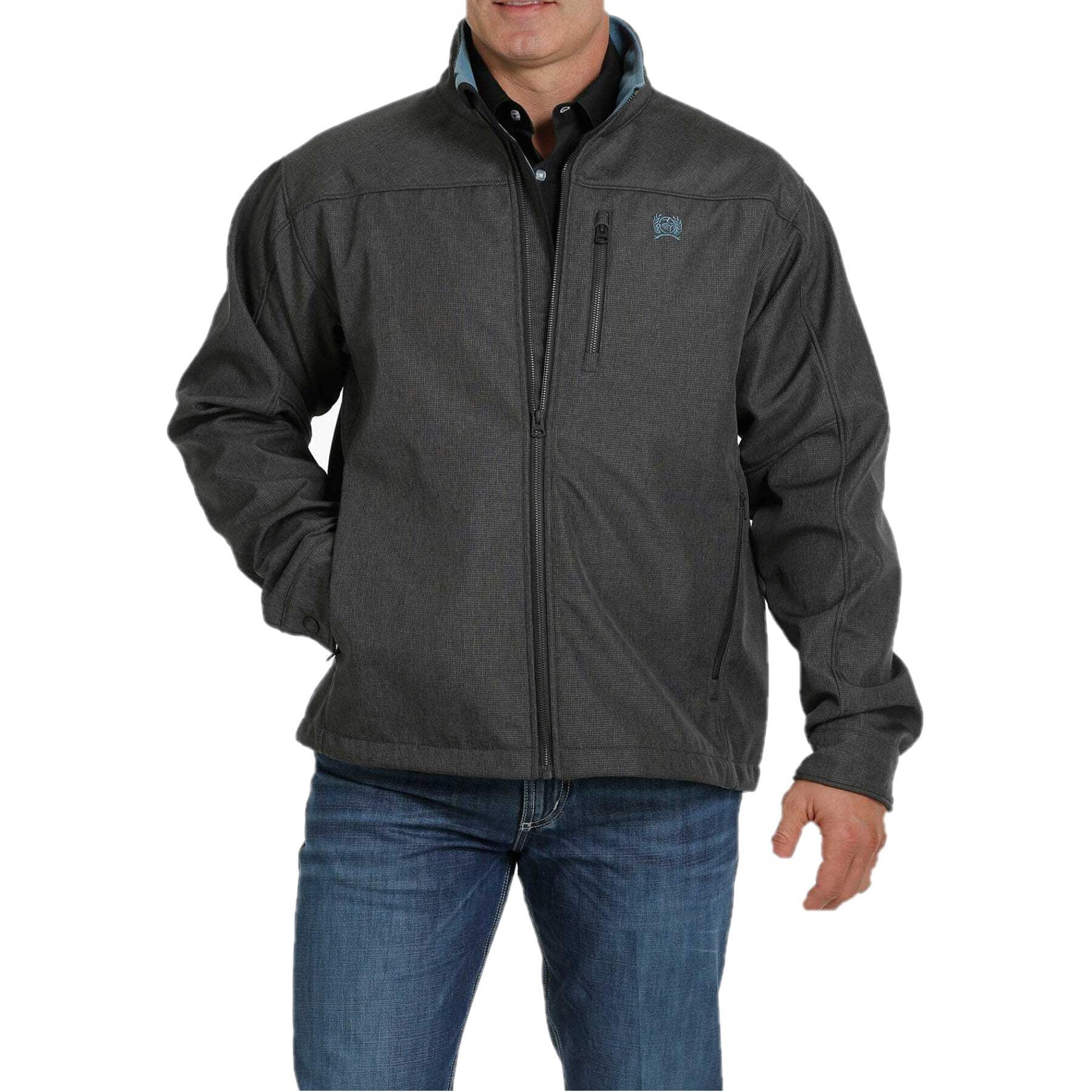 Cinch Men's Bonded Charcoal Grey Jacket MWJ1518005 - Walmart.com
