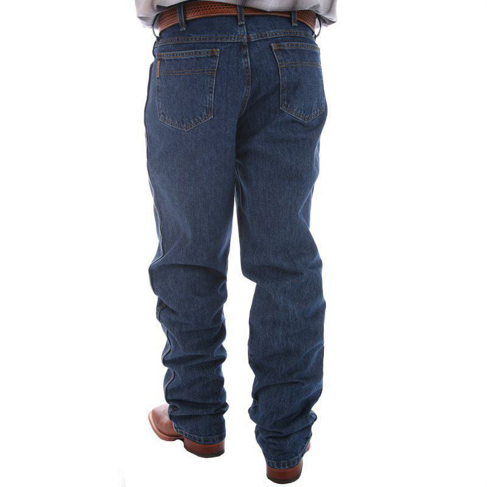 Cinch Men's Green Label Relaxed Fit Dark Stonewash Jeans Dark Stone 29W ...