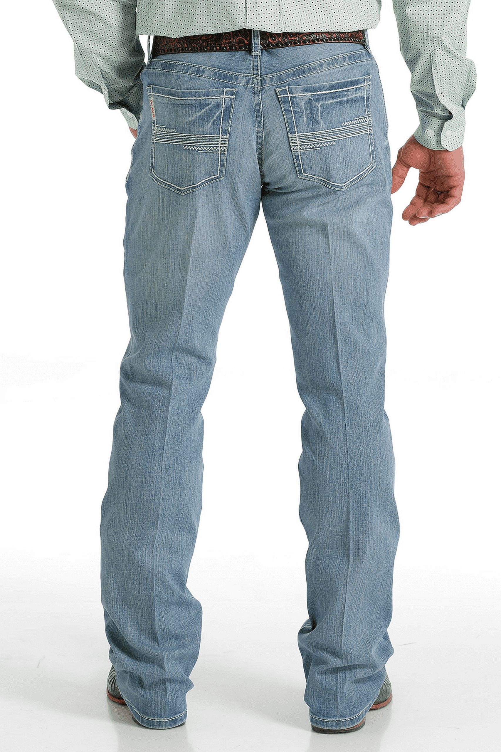 Cinch Men's Ian Light Stone Slim Fit Boot Cut Denim Jeans MB56336001 ...