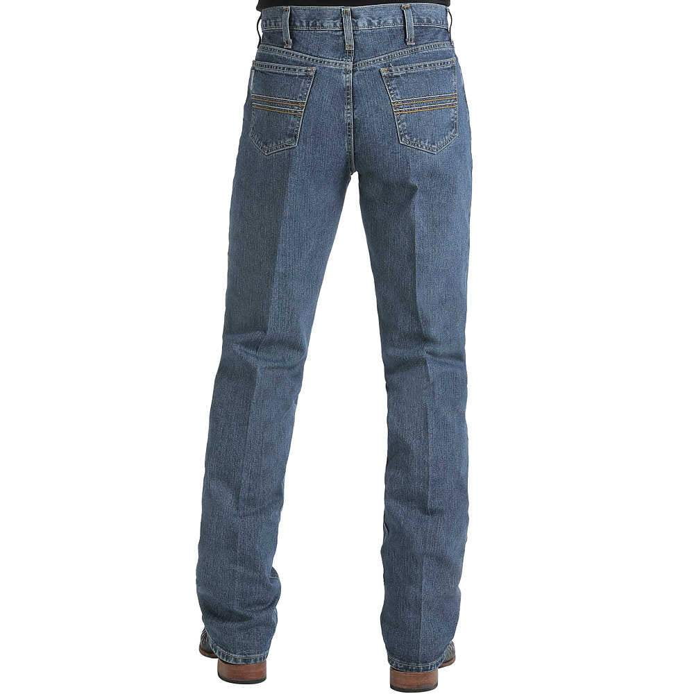 Cinch Men's Slim Fit Silver Label Medium Stonewash Jeans MB98034001 ...