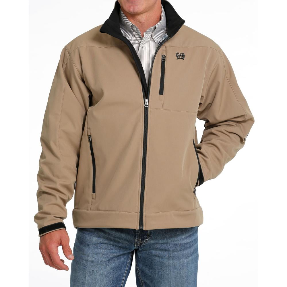 Cinch Men's Brown Full Zip Bonded Jacket MWJ1567008 - Walmart.com