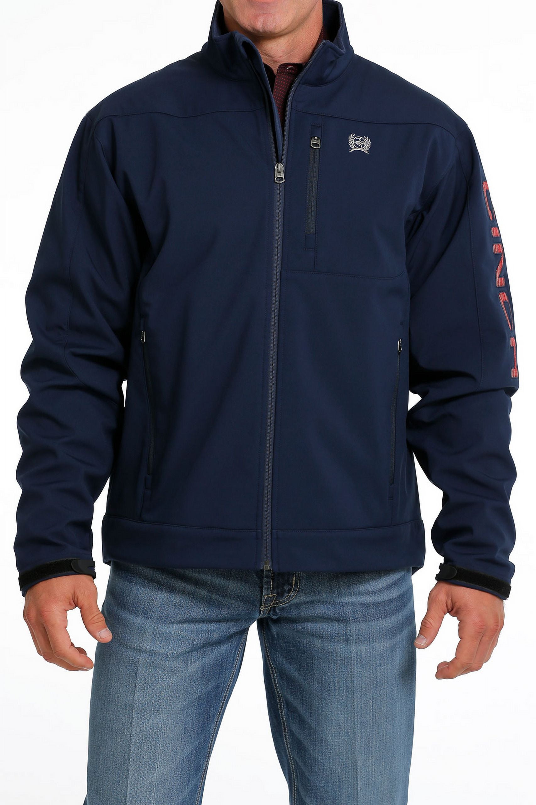 Cinch Men's Solid Navy Bonded Jacket MWJ1567007 - Walmart.com