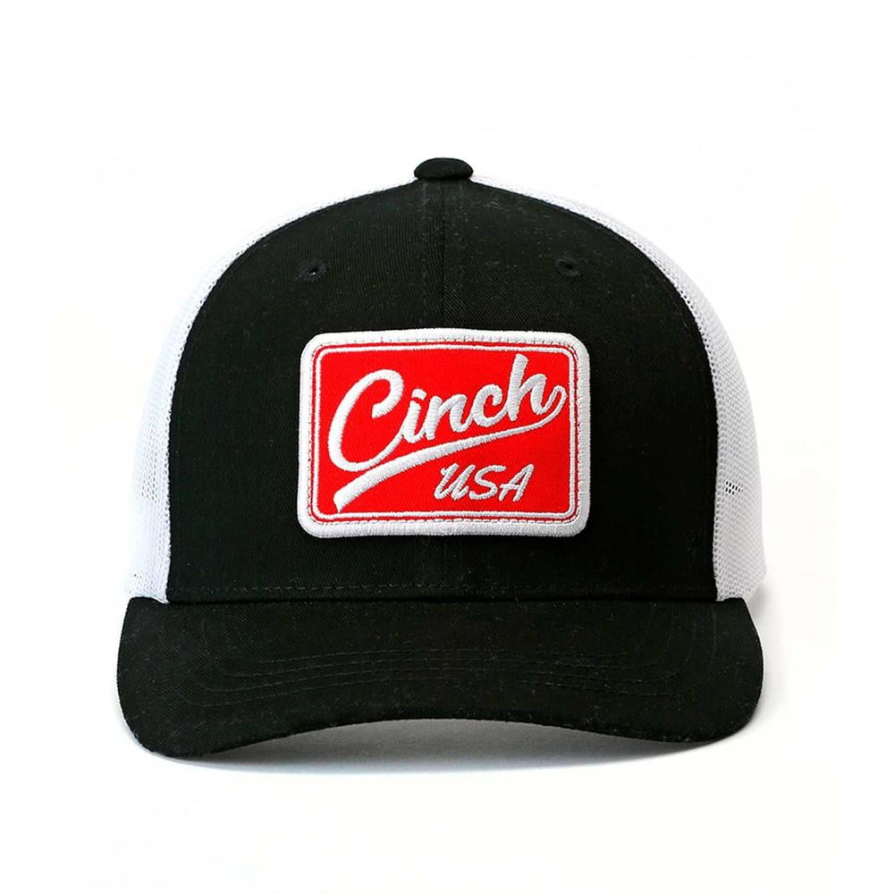 Cinch Red Cinch Usa Logo Black - Hats Cap - Mcc0660621 - Walmart.com