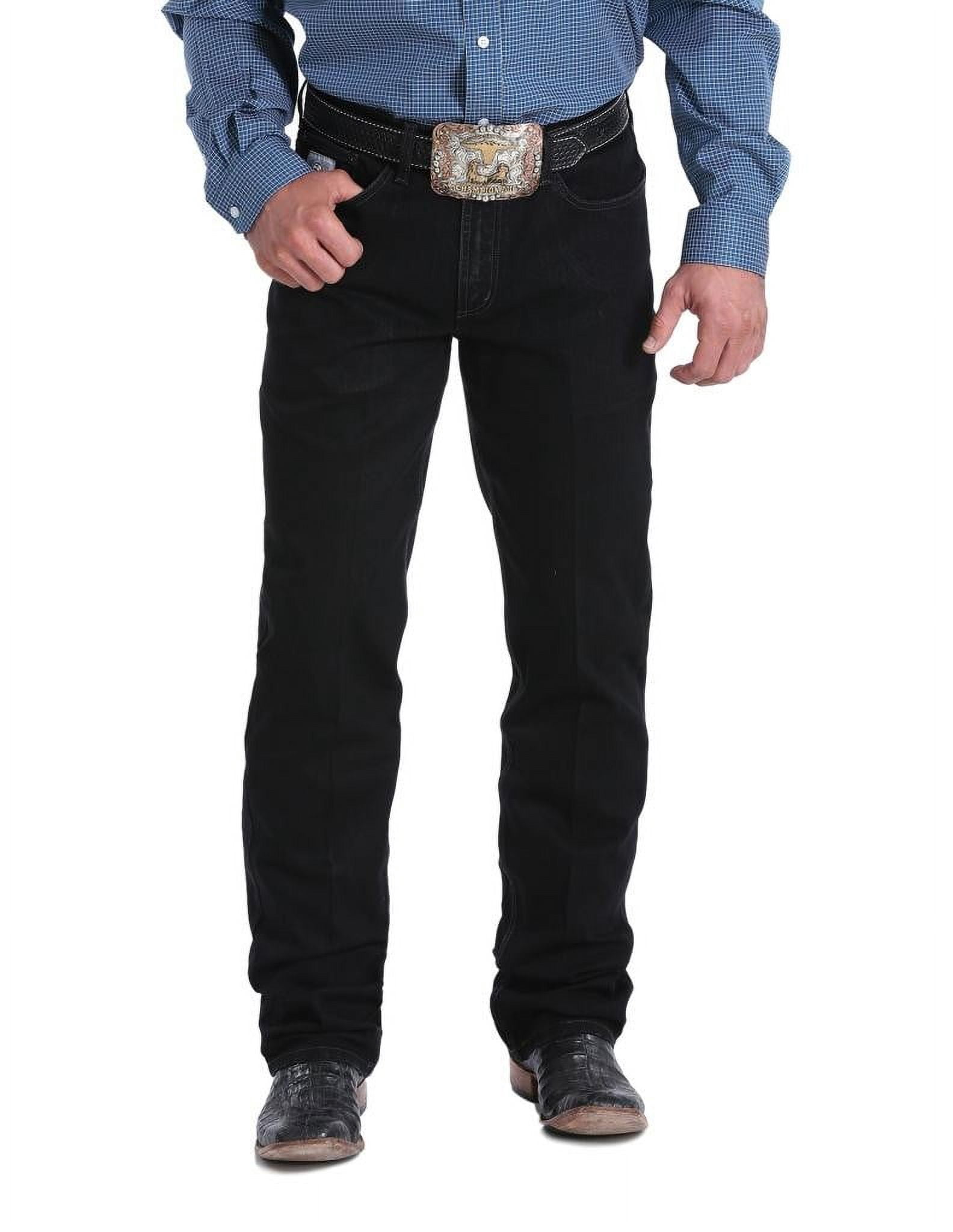 Cinch Western Denim Jeans Mens Silver Label 26 x 32 Black MB98034012 ...