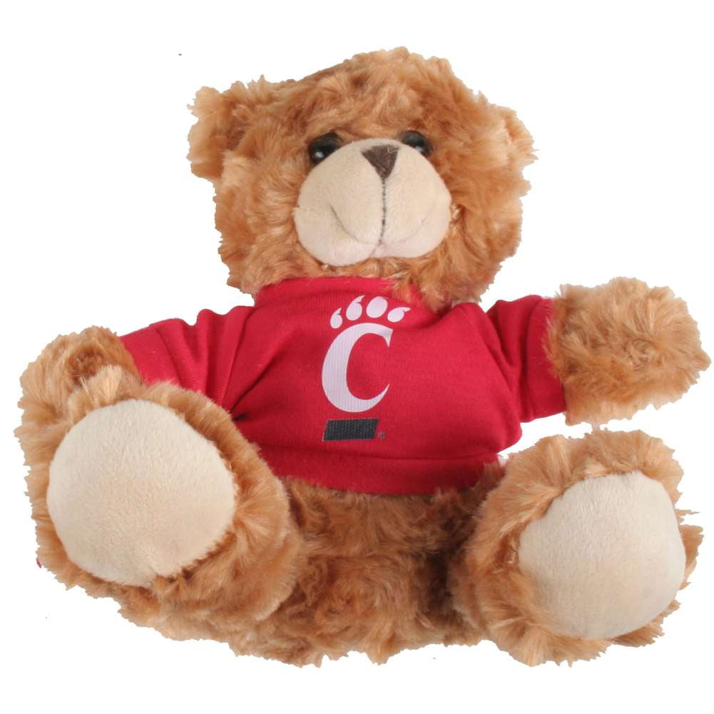 Plushland Cincinnati Bearcats Stuffed Bear, NCAA Licensed, 6 Inch Plush ...