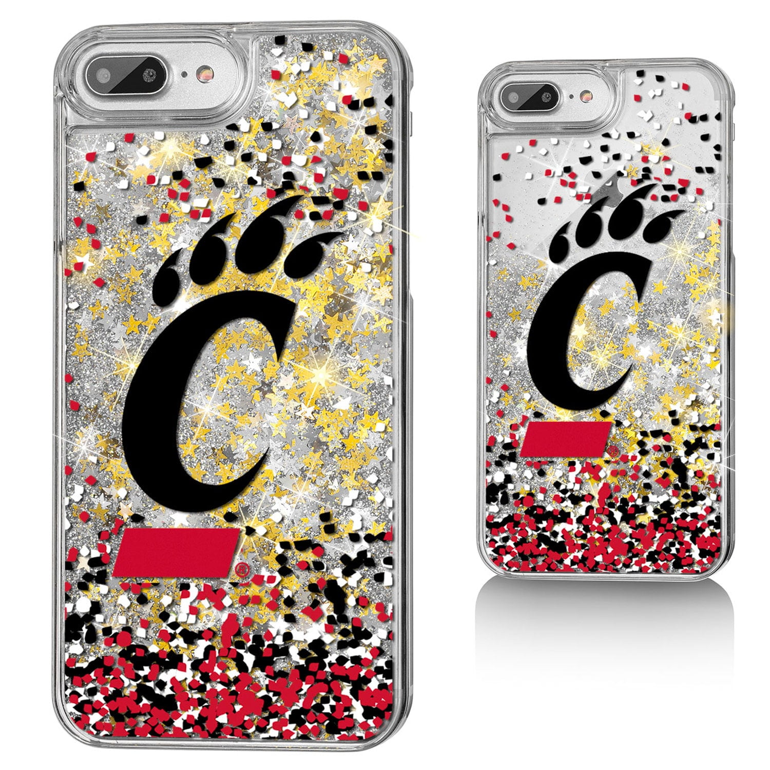 Cincinnati Bearcats iPhone Glitter Confetti Design Case - Walmart.com