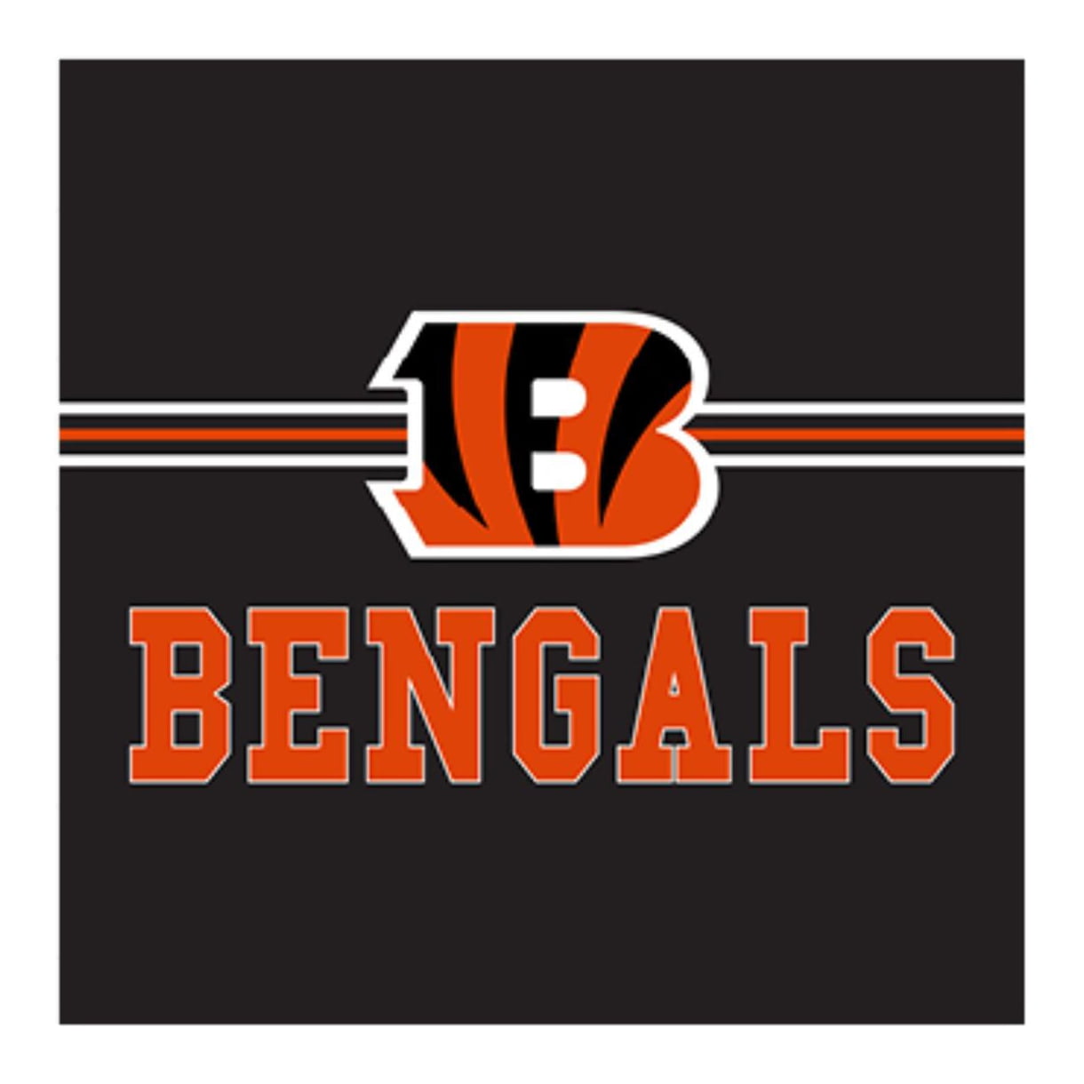 Cincinnati Bengals 12" x 12" Movable Wall Tile Sign - Walmart.com