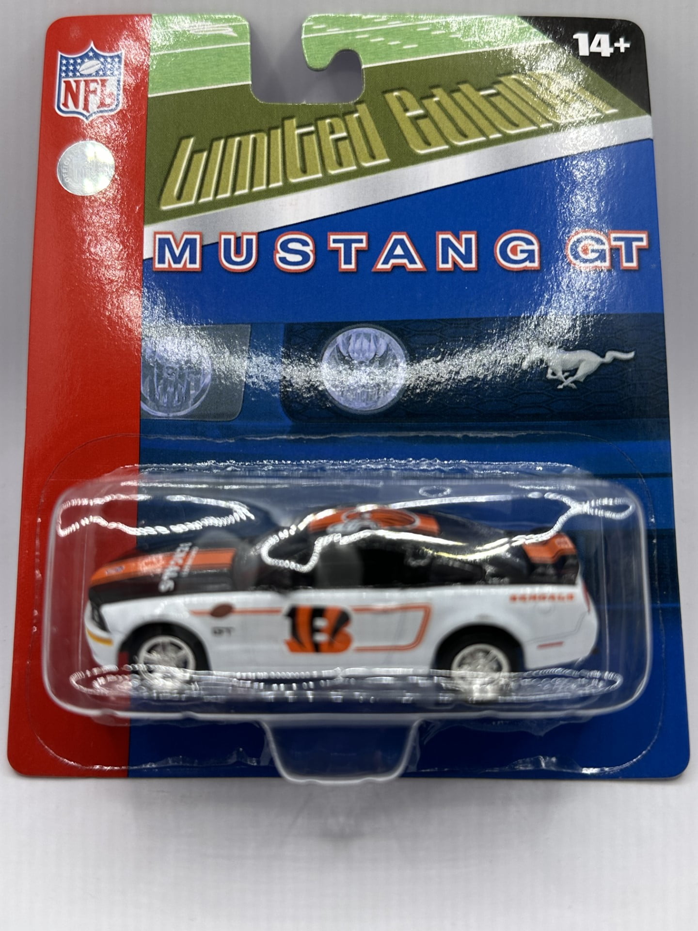 Cincinnati Bengals Upper Deck Collectibles NFL Ford Mustang GT Toy ...
