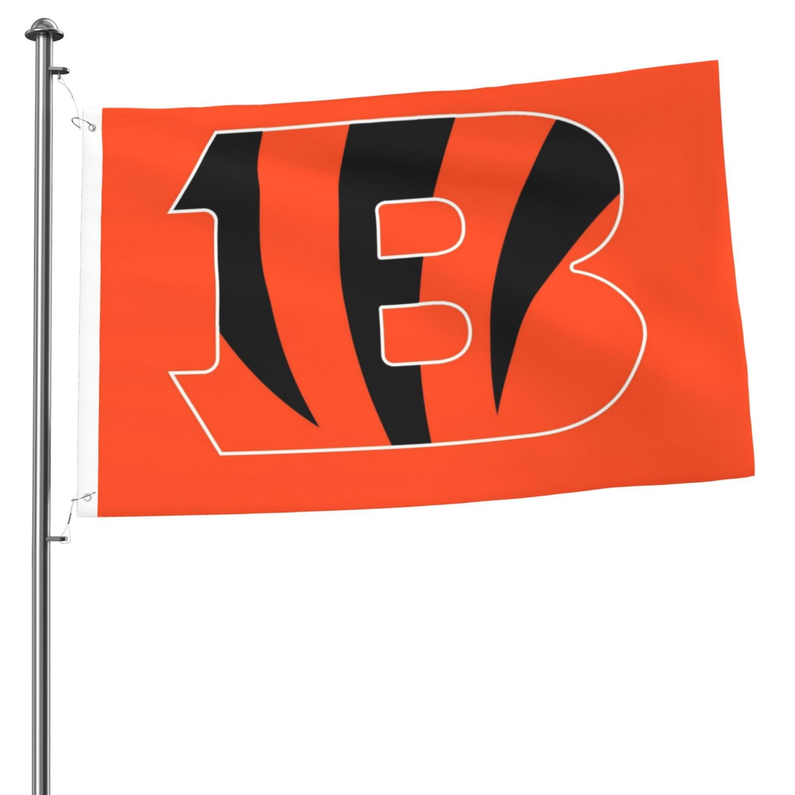 Cincinnati_CB_Bengals personalized Double Sided Flag Football Fans Foot ...